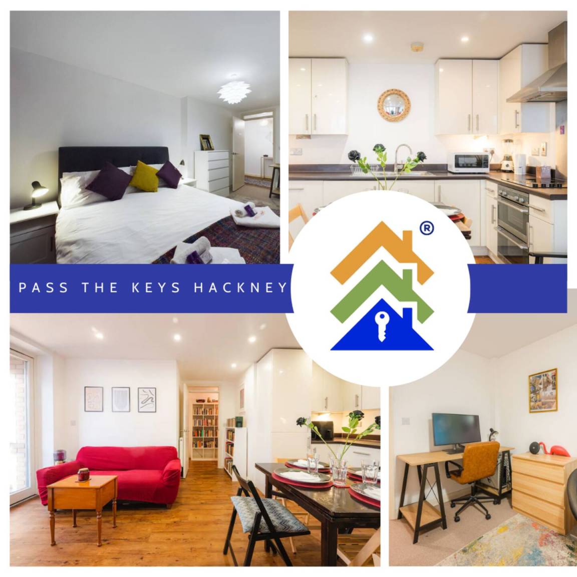 74 M² Apartment ∙ 2 Bedrooms ∙ 4 Guests - Ravensbourne University London