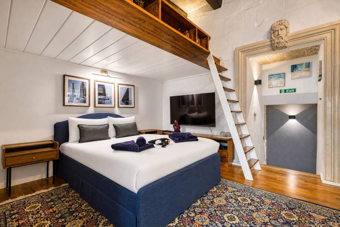 45 M² Apartamento ∙ 1 Habitación ∙ 2 Huéspedes - Valletta