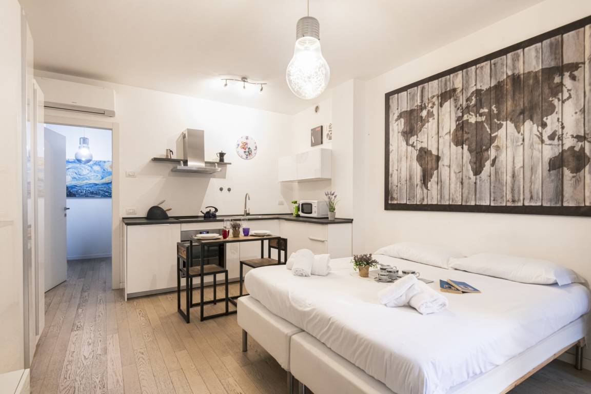 38 M² Ferienwohnung ∙ 1 Schlafzimmer ∙ 2 Gäste - Mailand