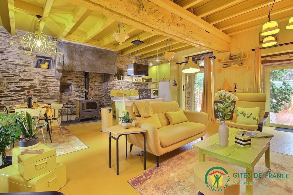 75 M² Gîte ∙ 2 Chambres ∙ 4 Personnes - La Gacilly
