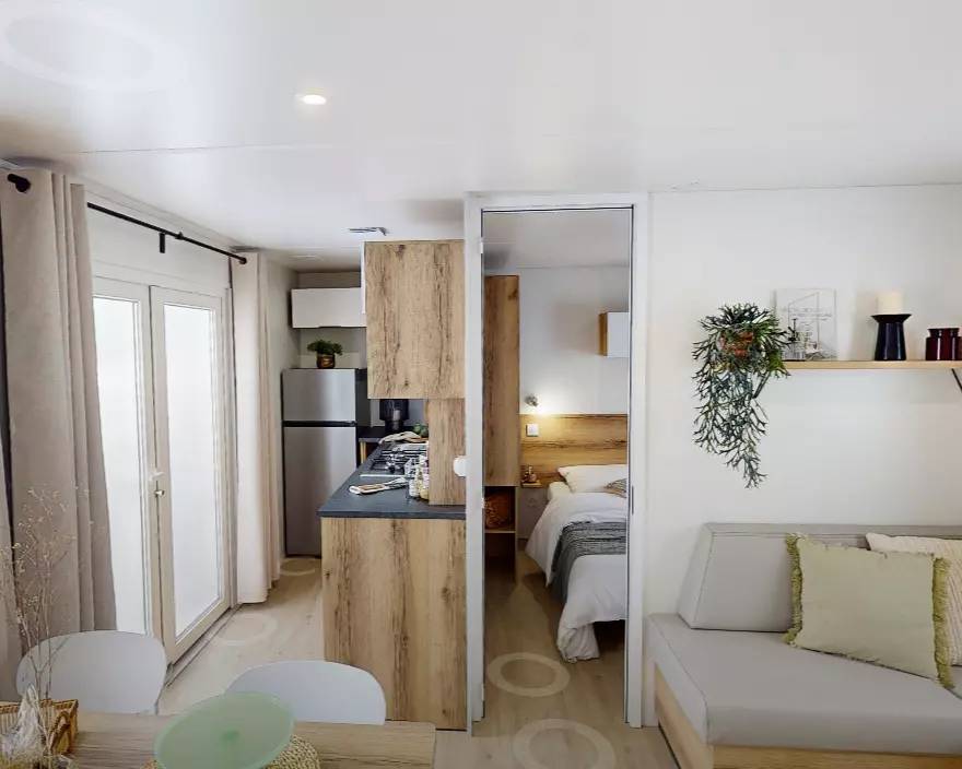 33 M² Mobil-home ∙ 3 Chambres ∙ 6 Personnes - Allègre-les-Fumades