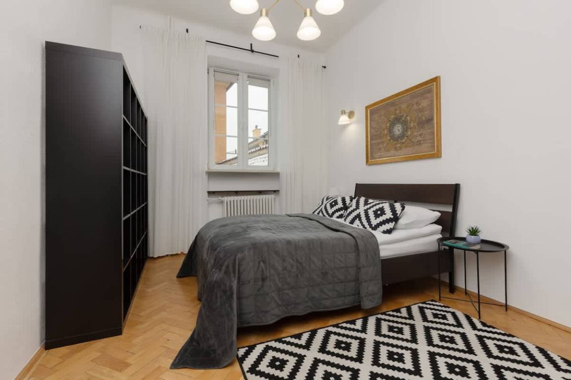 60 M² Ferienwohnung ∙ 1 Schlafzimmer ∙ 4 Gäste - Warschau