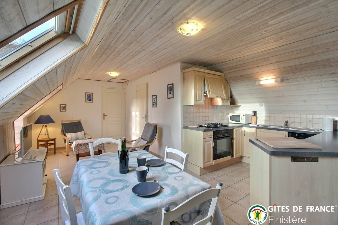 44 M² Gîte ∙ 1 Chambre ∙ 2 Personnes - Quimper