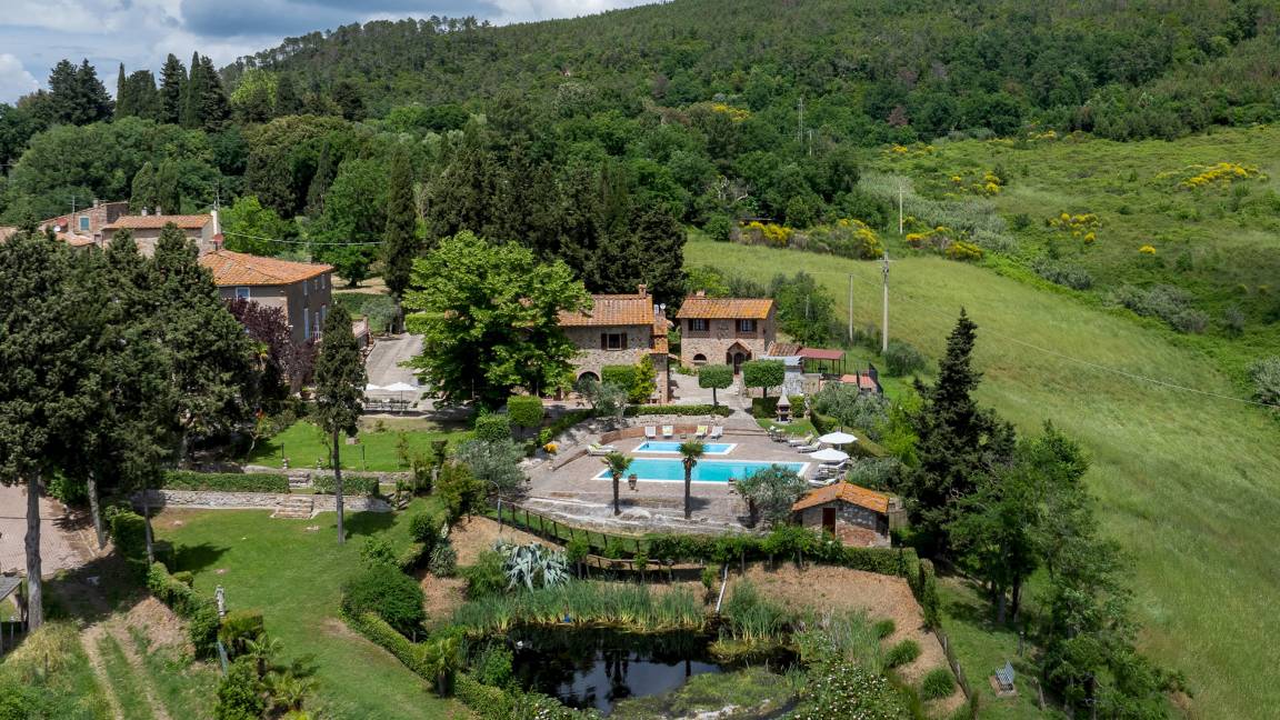 270 M² Villa ∙ 6 Schlafzimmer ∙ 12 Gäste - Volterra