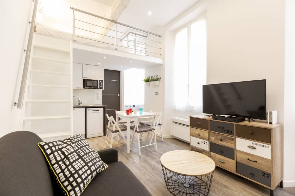 25 M² Apartamento ∙ 1 Quarto ∙ 4 Hóspedes - Antibes