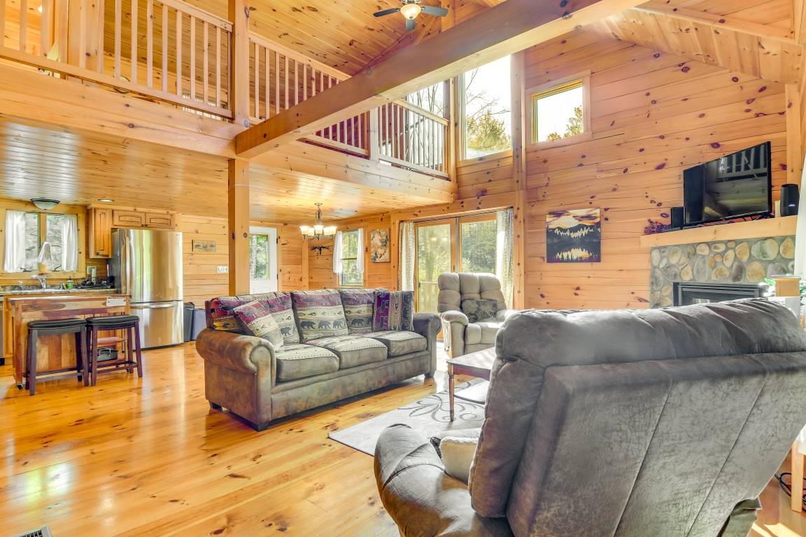 148 M² House ∙ 3 Bedrooms ∙ 8 Guests - Franconia, NH