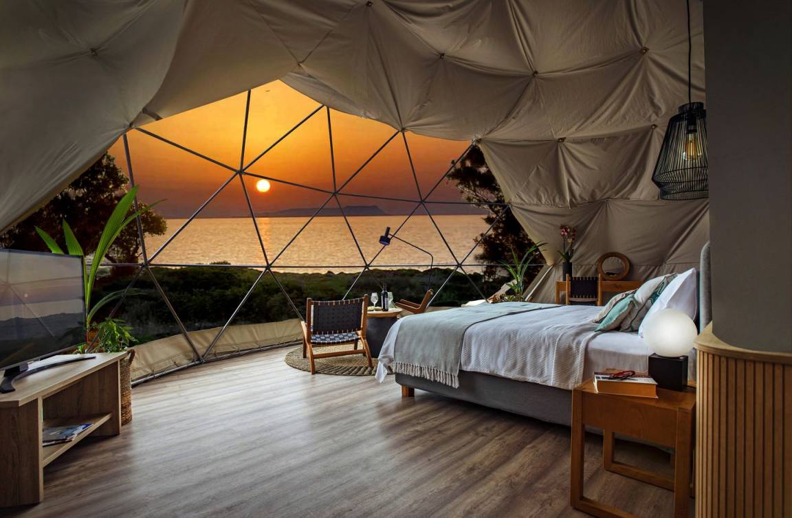 Camping-unterkunft ∙ 1 Schlafzimmer ∙ 2 Gäste - Kreta