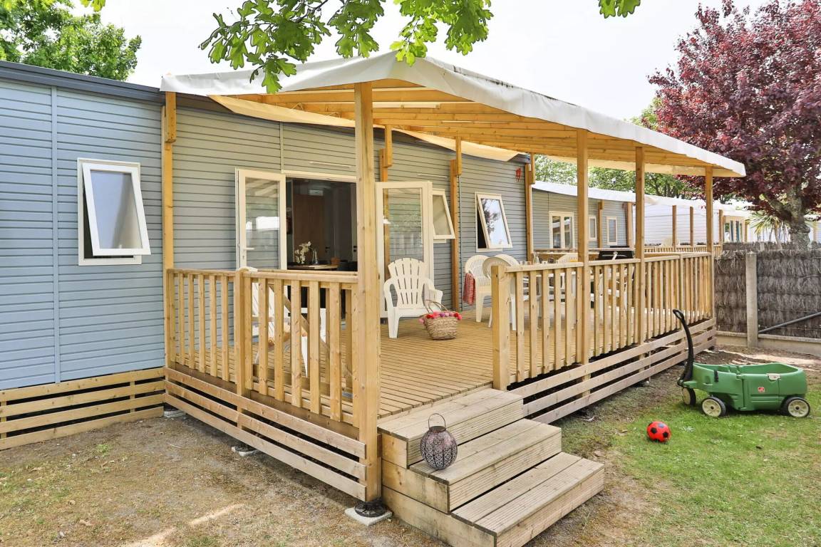 40 M² Mobil-home ∙ 4 Chambres ∙ 8 Personnes - Ploemel