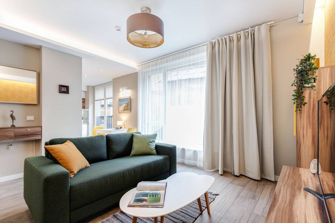 39 M² Apartamento ∙ 1 Habitación ∙ 3 Huéspedes - Vilna
