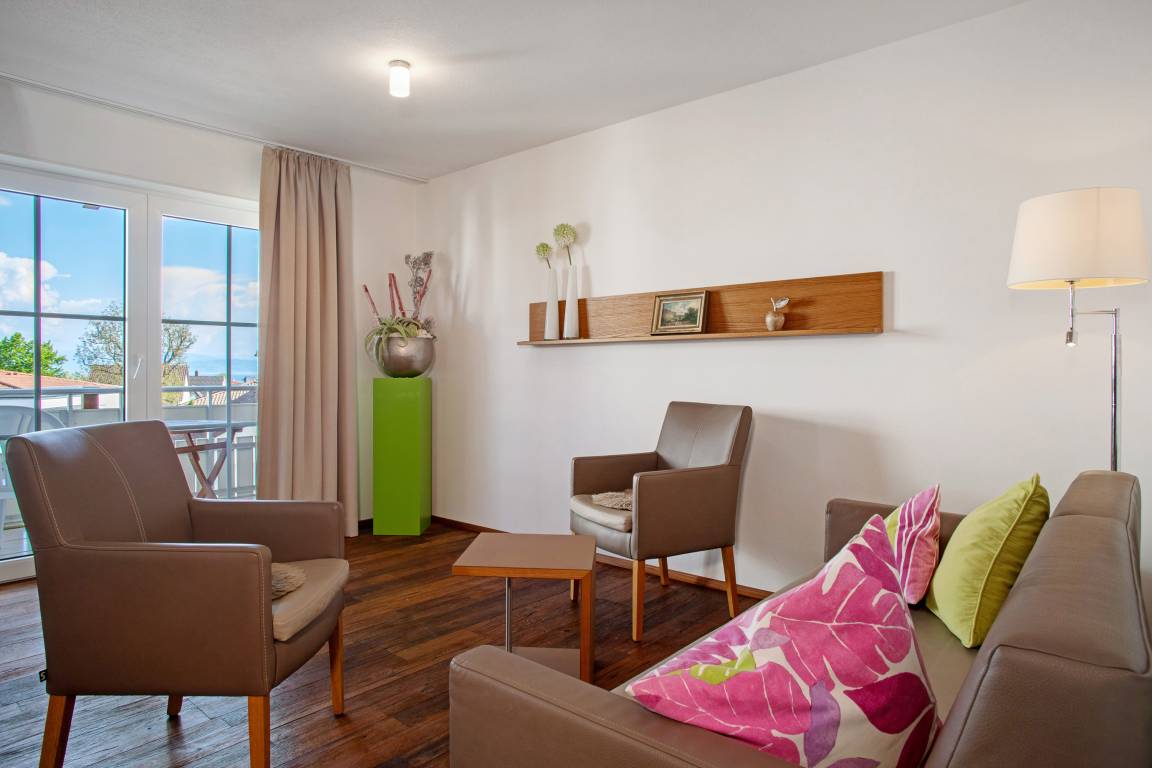 51 M² Ferienwohnung ∙ 1 Schlafzimmer ∙ 4 Gäste - Stetten