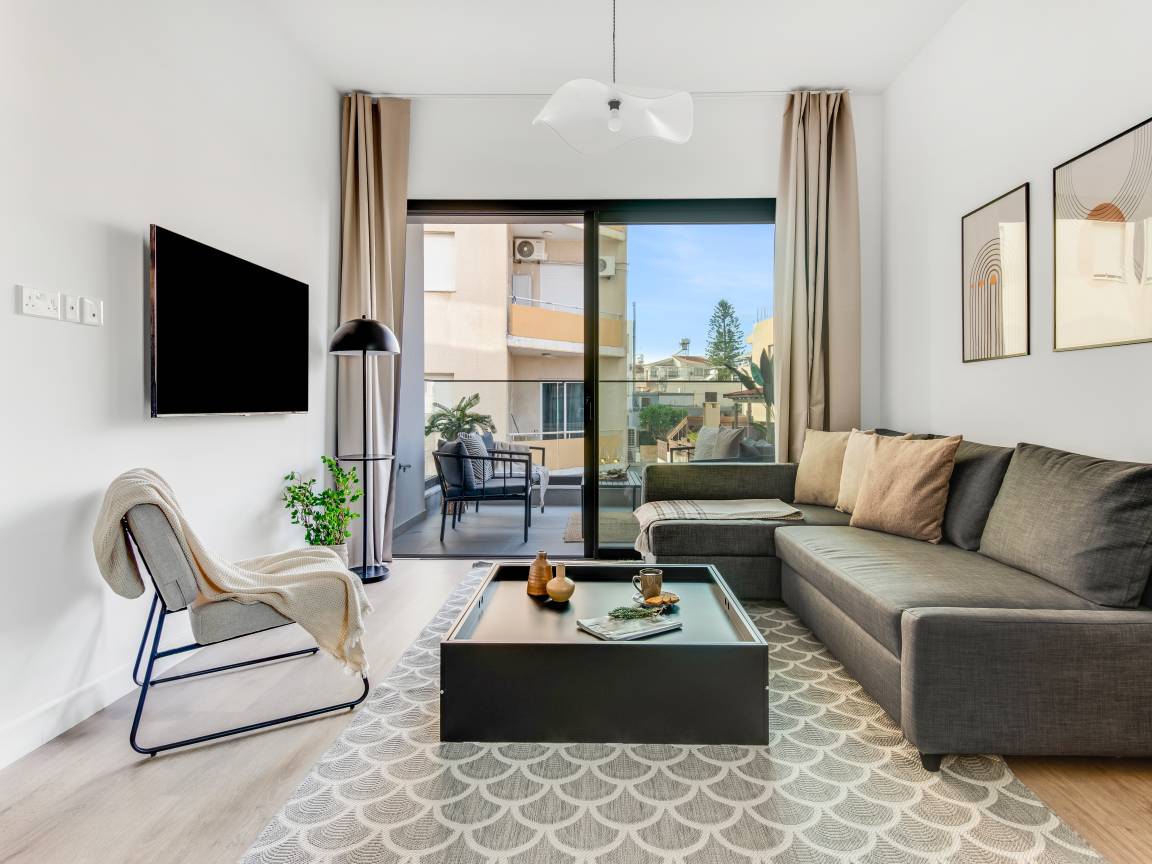 53 M² Apartment ∙ 2 Bedrooms ∙ 4 Guests - Limassol