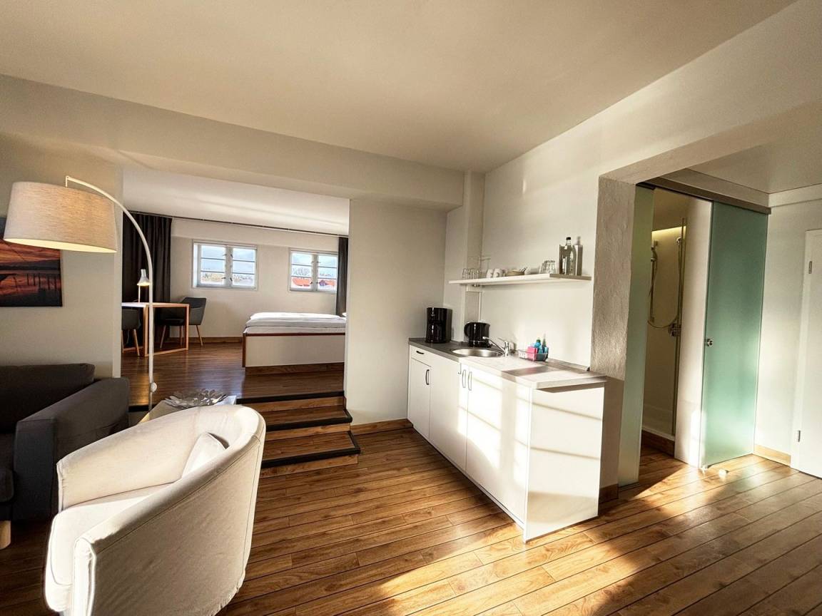 45 M² Ferienwohnung ∙ 1 Schlafzimmer ∙ 2 Gäste - Rabenkirchen-Faulück