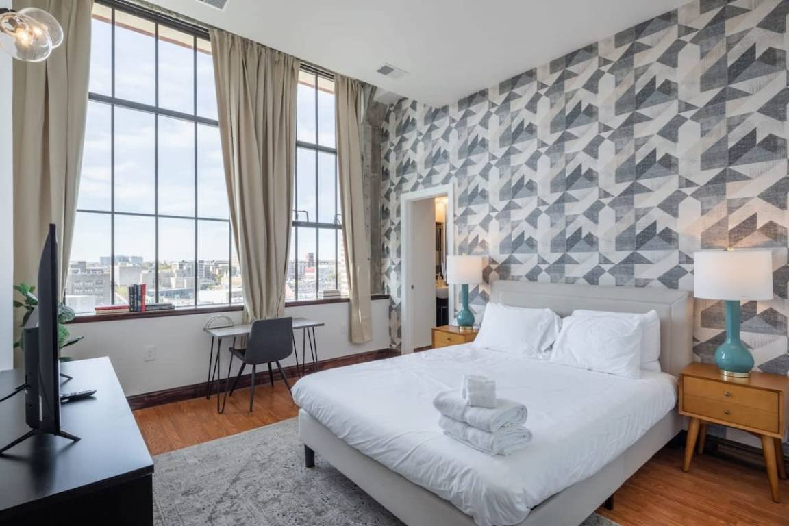 90 M² Appartement ∙ 2 Chambres ∙ 4 Personnes - Philadelphie, PA