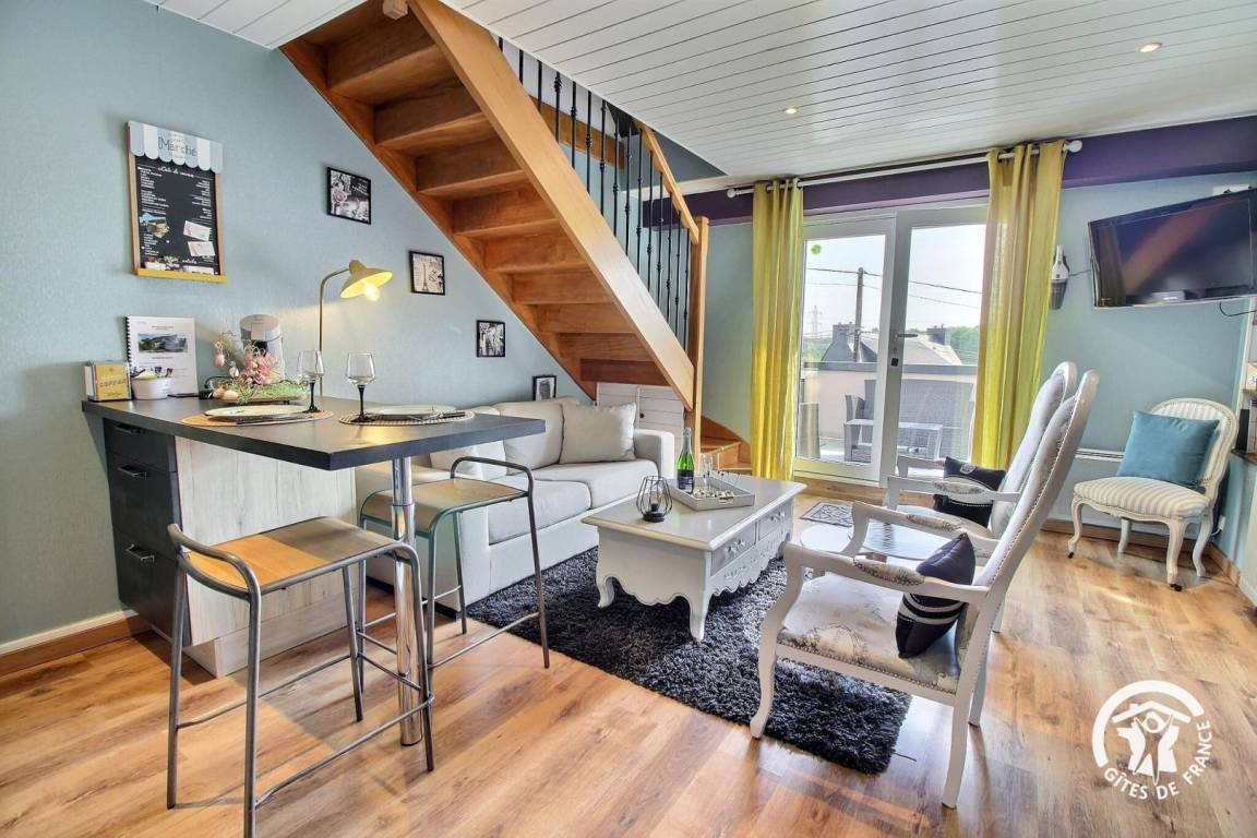 40 M² Gîte ∙ 1 Chambre ∙ 2 Personnes - Arzano