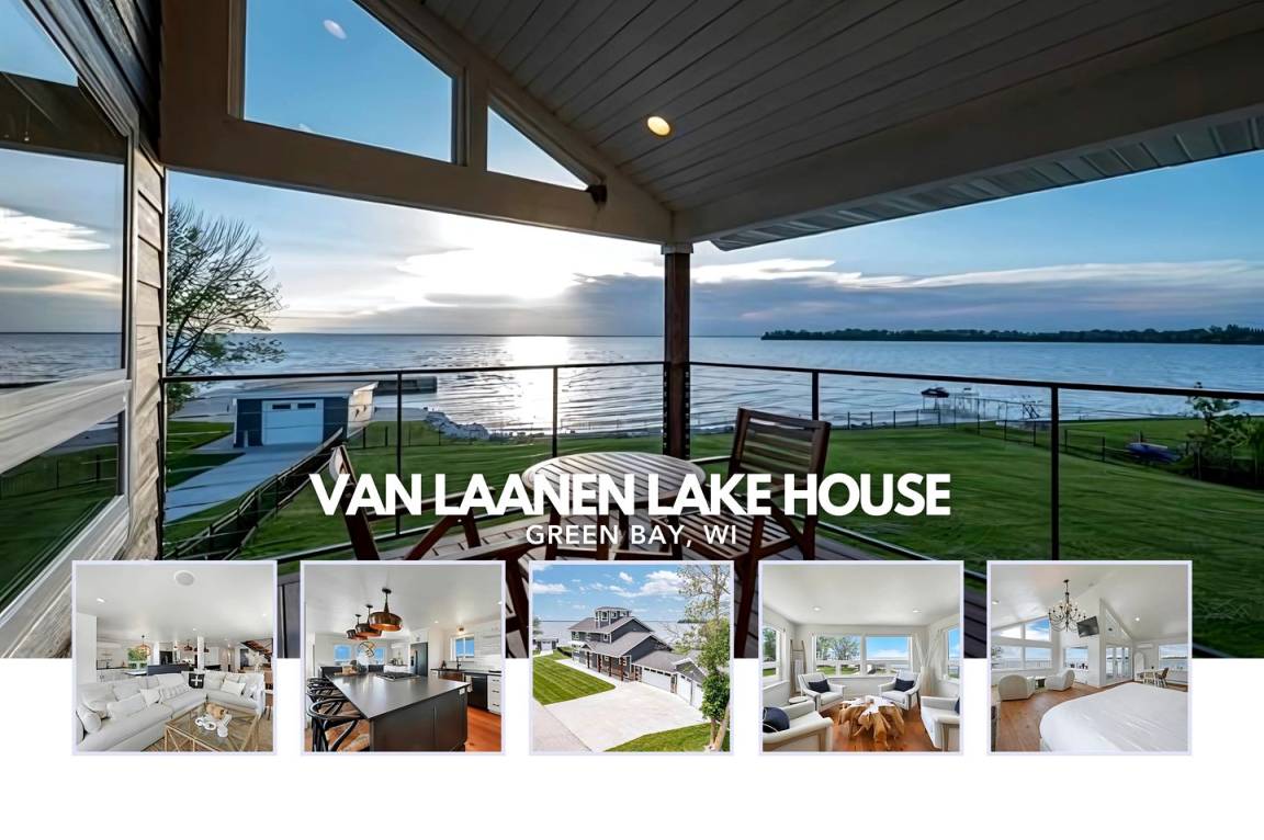 House ∙ 5 Bedrooms ∙ 14 Guests - Green Bay, WI