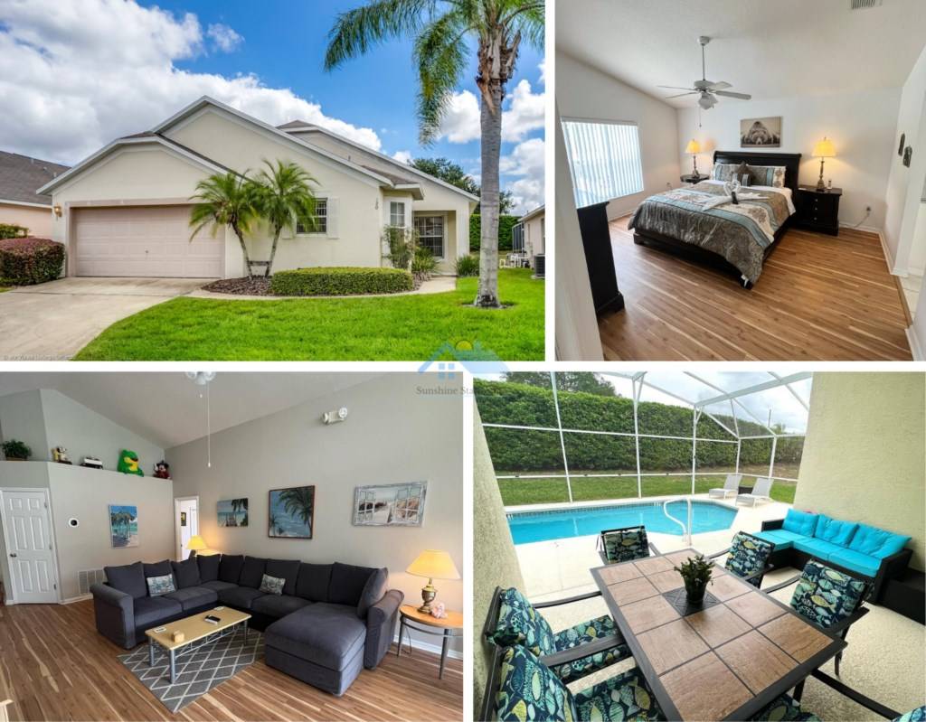 159 M² Casa ∙ 4 Quartos ∙ 8 Hóspedes - Davenport, FL