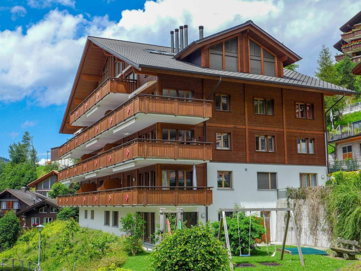 130 M² Ferienwohnung ∙ 3 Schlafzimmer ∙ 6 Gäste - Wengen BE