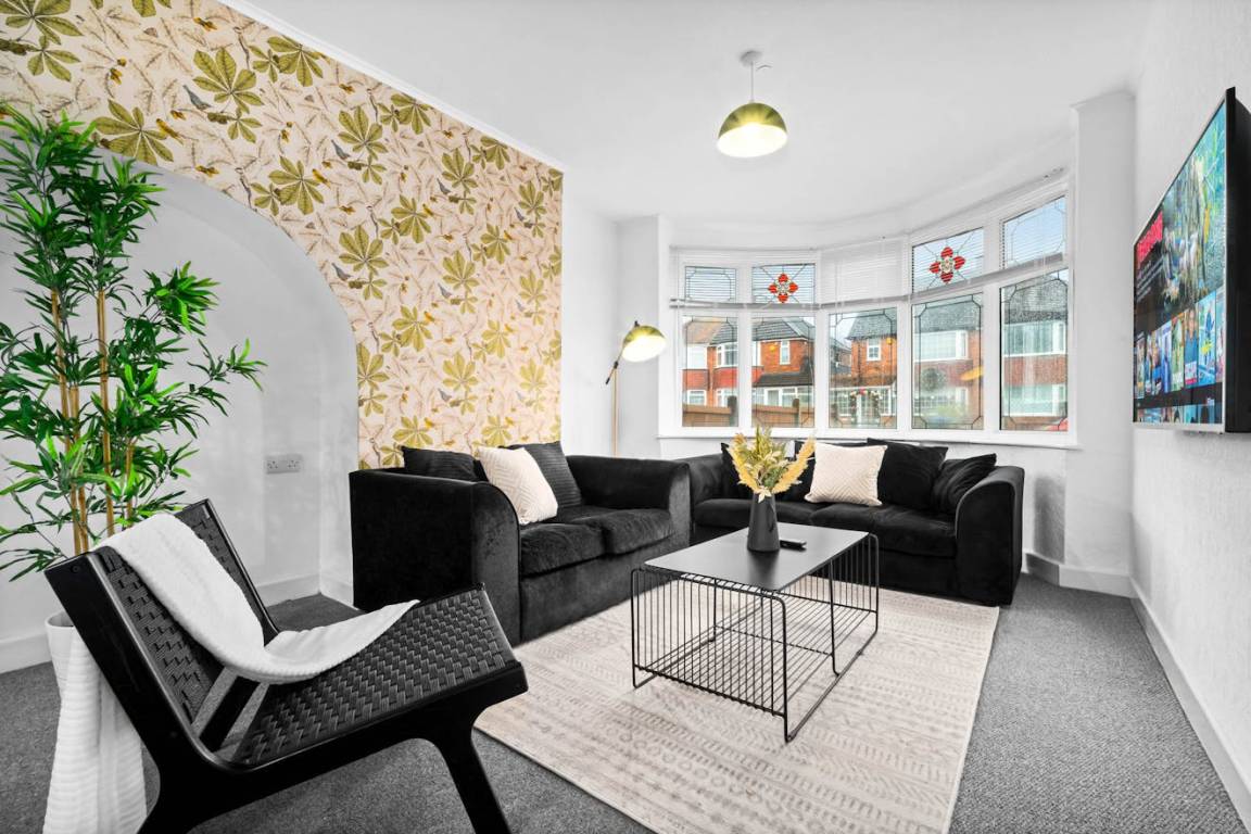 185 M² Casa ∙ 3 Quartos ∙ 5 Hóspedes - Birmingham