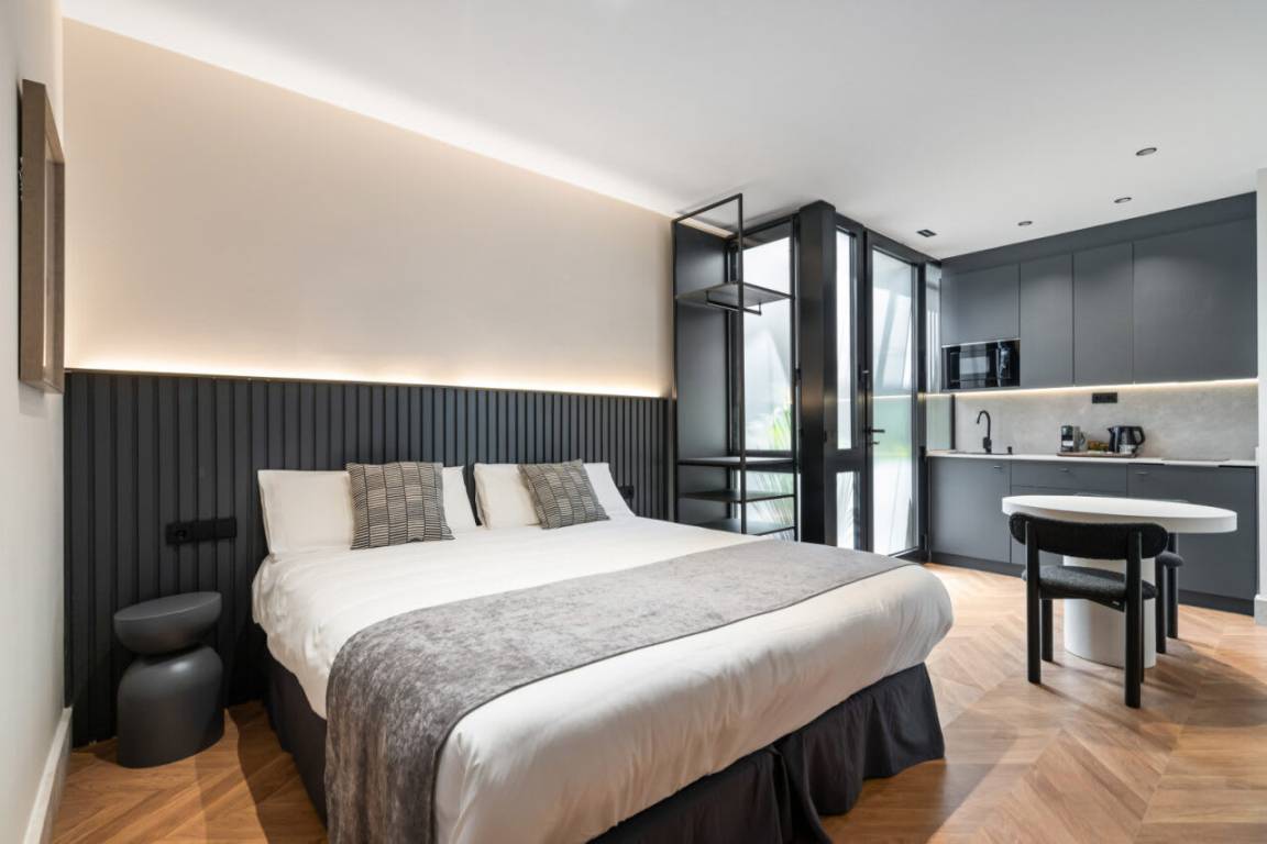 25 M² Apartamento ∙ 1 Habitación ∙ 2 Huéspedes - Estación de Getafe Central