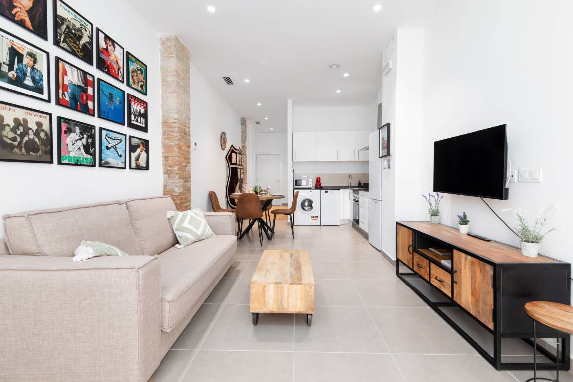 65 M² Appartamento Vacanza ∙ 1 Camera Da Letto ∙ 4 Ospiti - Mislata