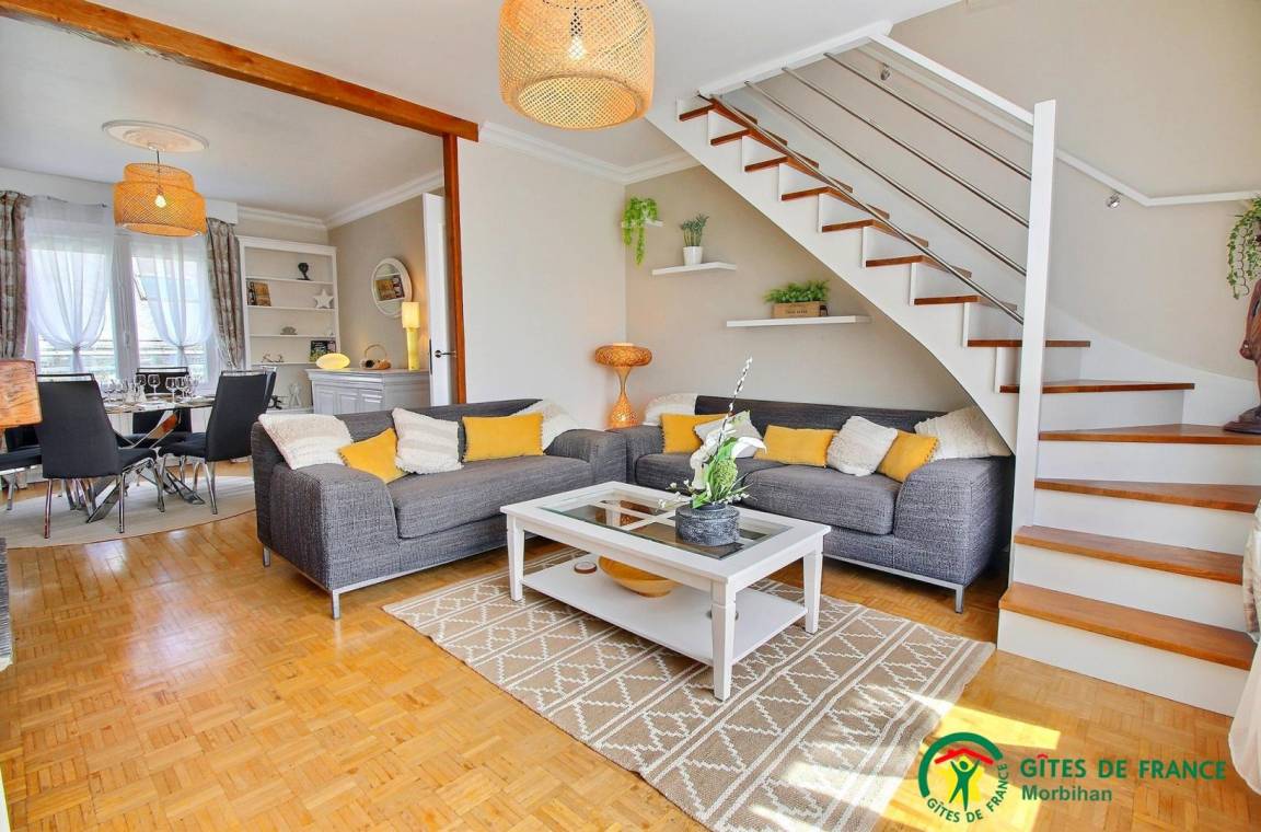 82 M² Gîte ∙ 3 Chambres ∙ 5 Personnes - Riantec
