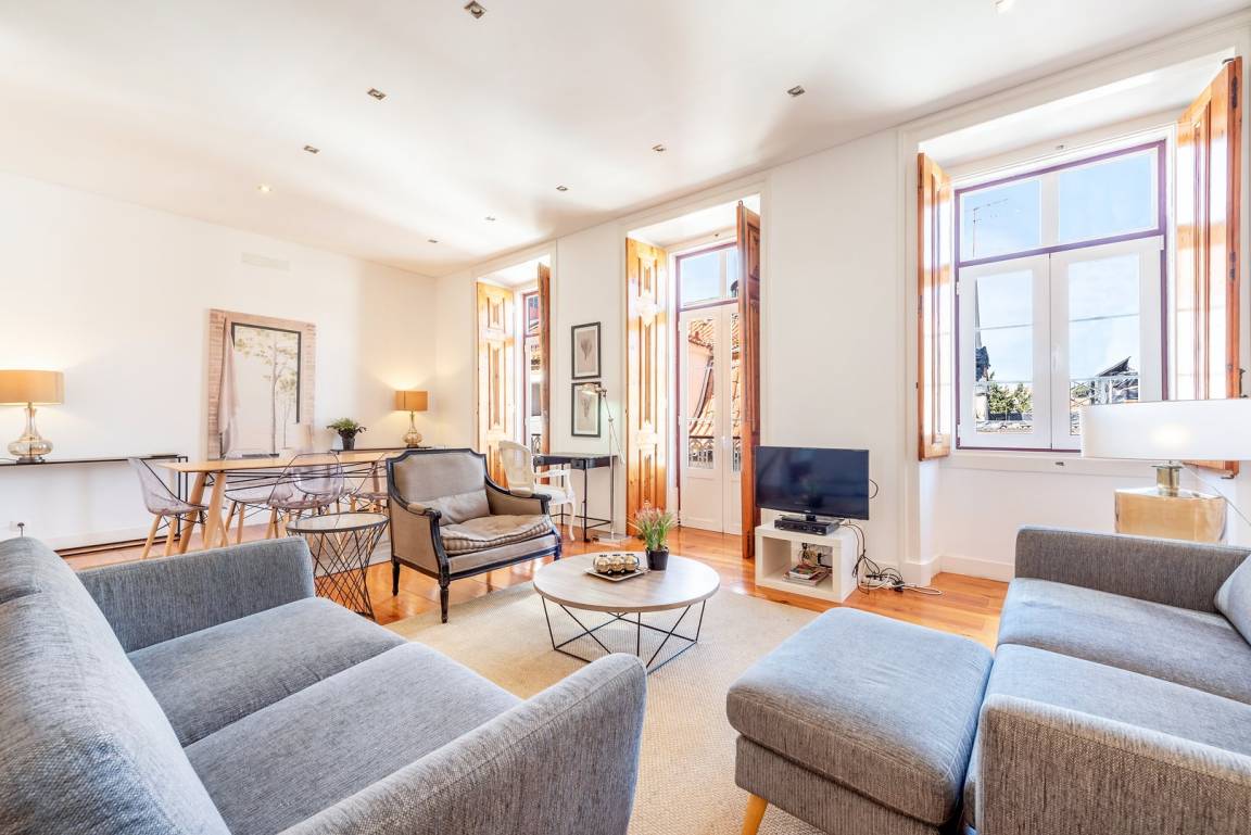 140 M² Apartamento ∙ 3 Habitaciones ∙ 6 Huéspedes - Lisboa