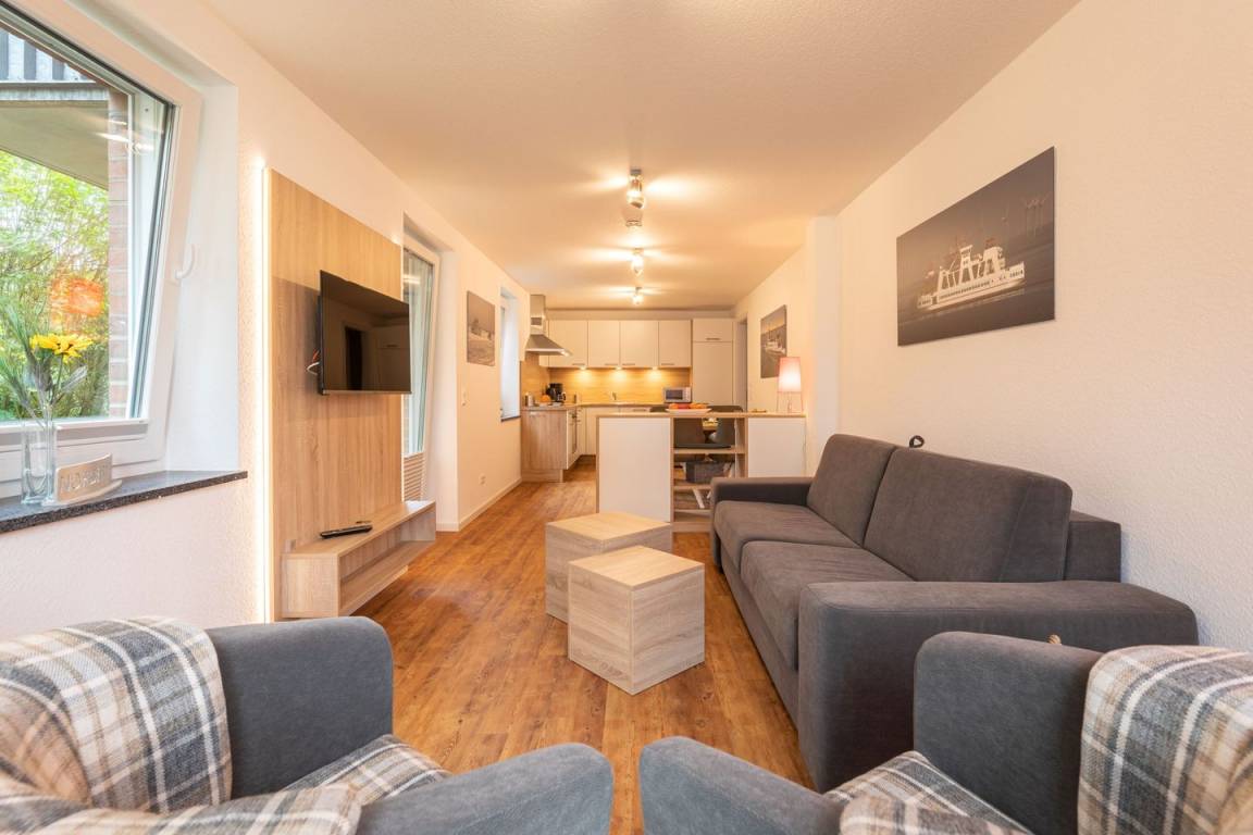 80 M² Ferienwohnung ∙ 2 Schlafzimmer ∙ 6 Gäste - Norderney