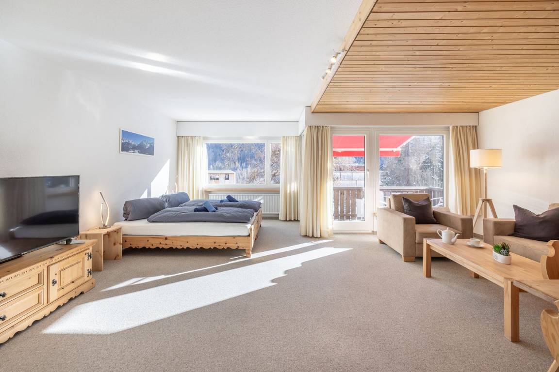 43 M² Appartamento ∙ 1 Camera Da Letto ∙ 2 Ospiti - Scuol