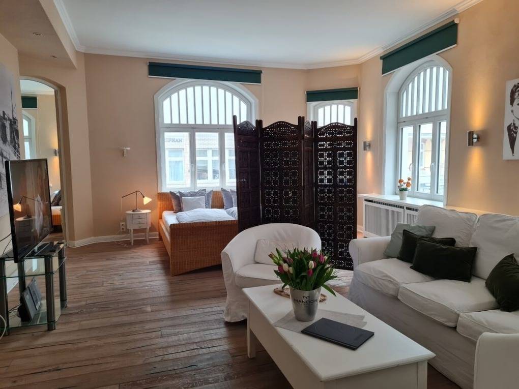 60 M² Ferienwohnung ∙ 1 Schlafzimmer ∙ 2 Gäste - Sylt