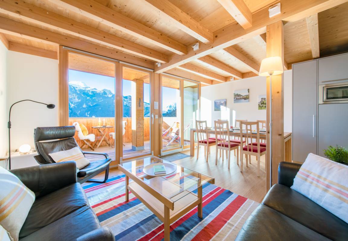 150 M² Appartement ∙ 3 Chambres ∙ 6 Personnes - Lauterbrunnen