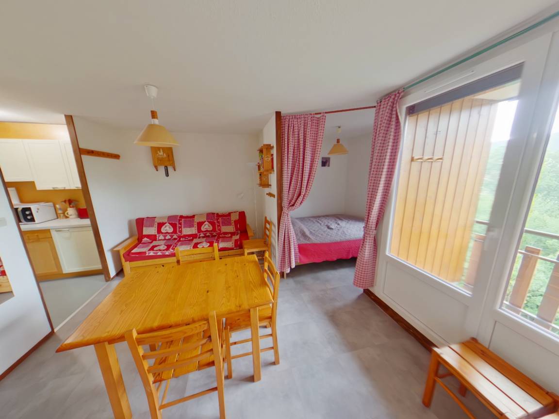 24 M² Studio ∙ 1 Chambre ∙ 4 Personnes - Les Rousses