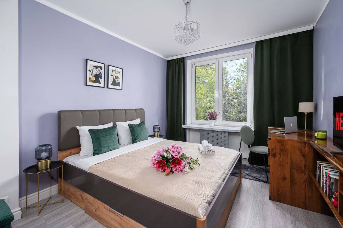 Apartamento ∙ 1 Habitación ∙ 6 Huéspedes - Łódź