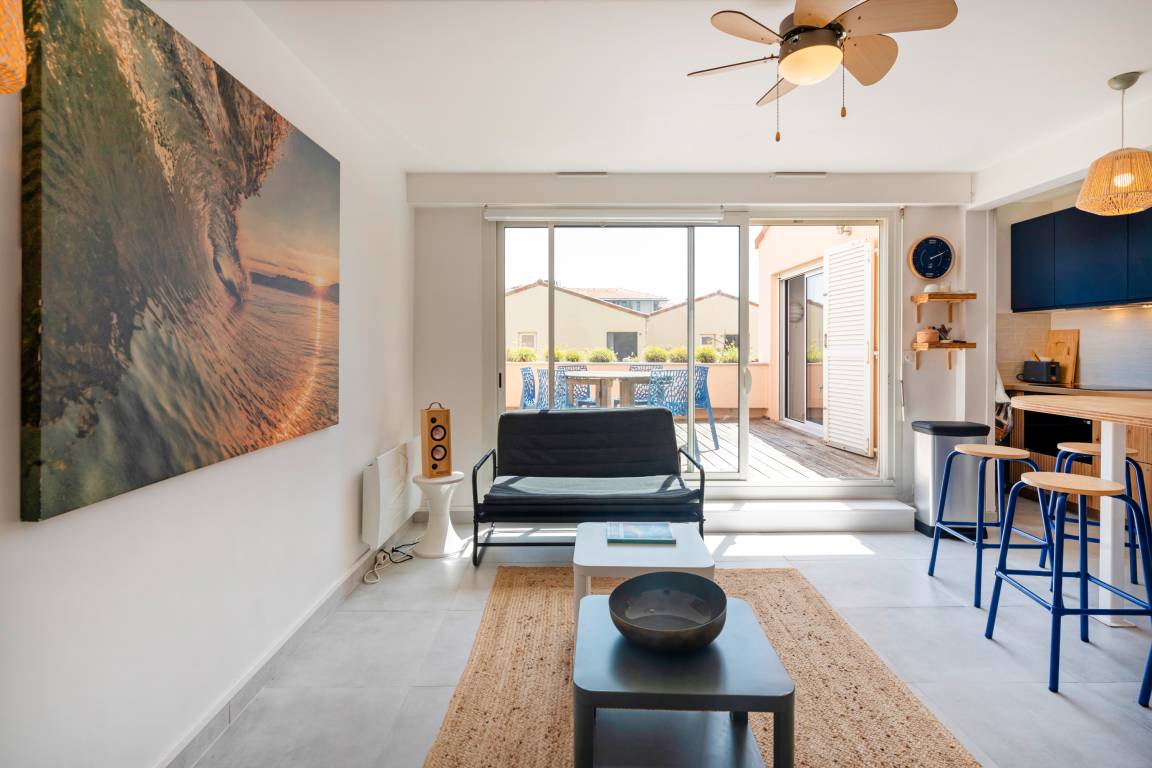 75 M² Apartamento ∙ 3 Habitaciones ∙ 6 Huéspedes - Capbreton