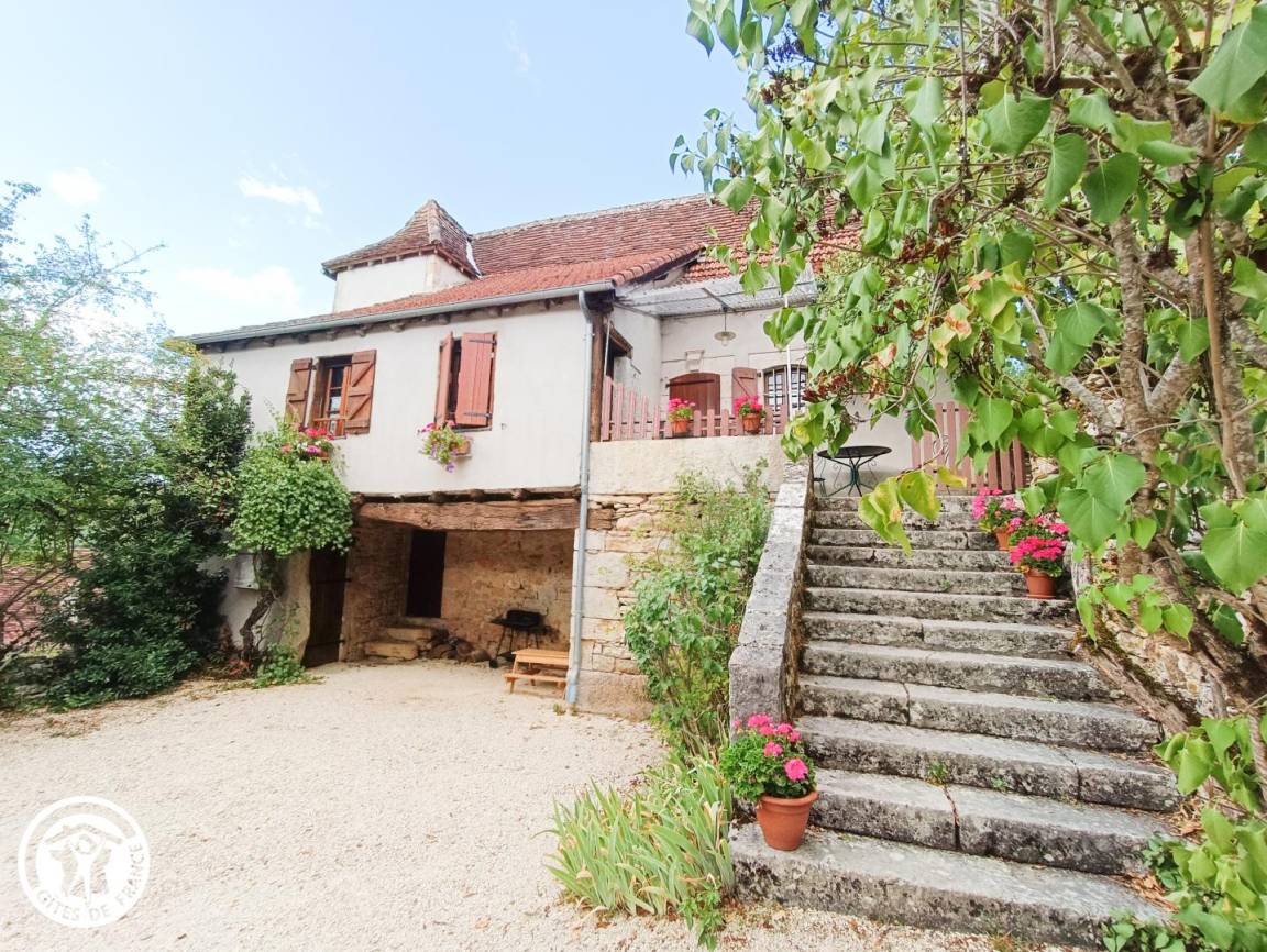 100 M² Gîte ∙ 3 Chambres ∙ 8 Personnes - Lot