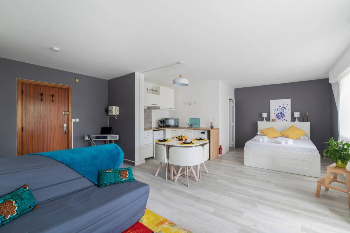 36 M² Estudio ∙ 4 Huéspedes - Villeurbanne