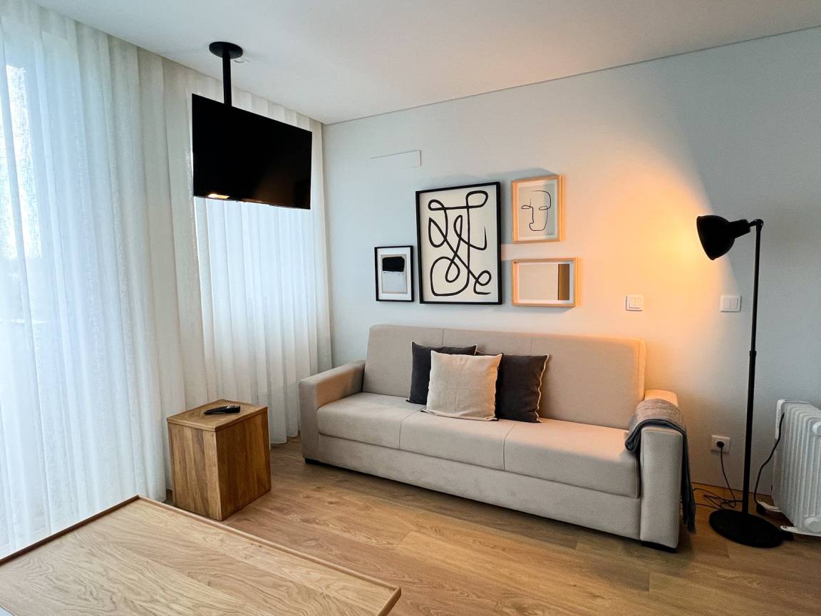55 M² Estúdio ∙ 1 Quarto ∙ 3 Hóspedes - Senhora da Hora