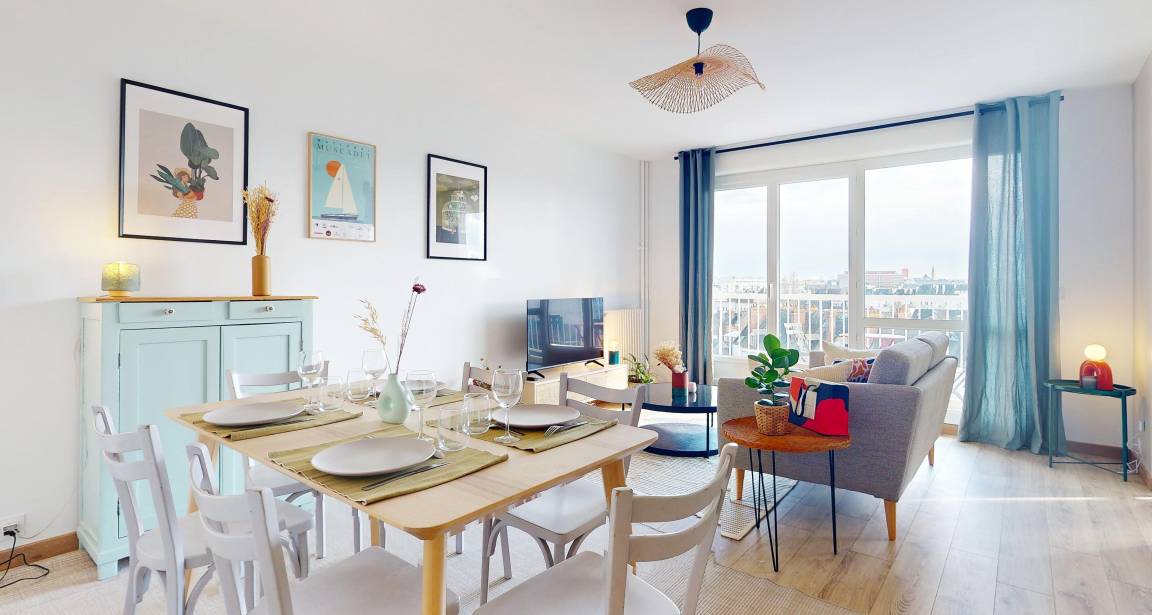 70 M² Appartement ∙ 3 Chambres ∙ 6 Personnes - Cesson-Sévigné