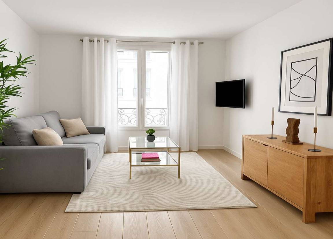 Appartement ∙ 1 Chambre ∙ 4 Personnes - Porte de Pantin