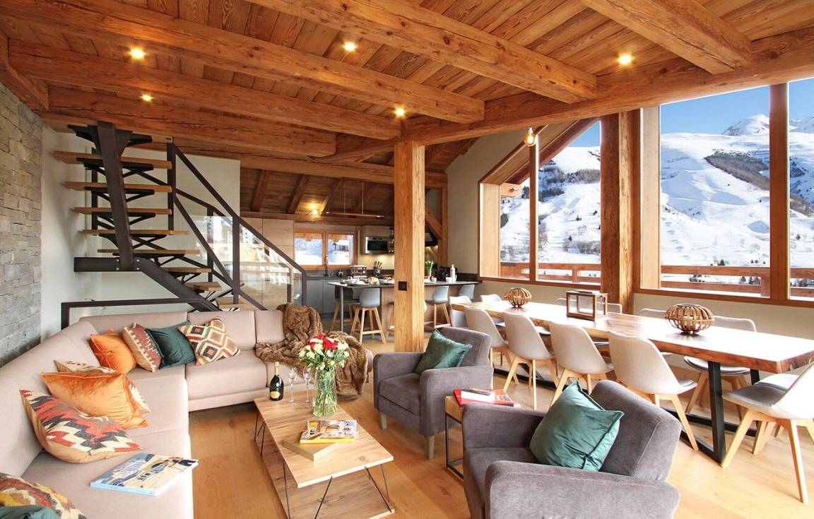 130 M² Villa ∙ 4 Chambres ∙ 12 Personnes - Les Deux Alpes