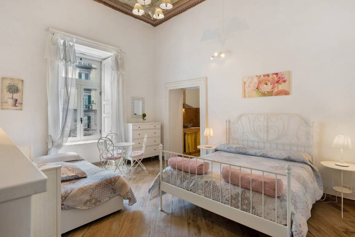 50 M² Aparthotel ∙ 1 Habitación ∙ 4 Huéspedes - Nápoles