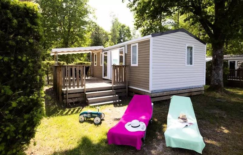 45 M² Mobilheim ∙ 3 Schlafzimmer ∙ 6 Gäste - Vogesen