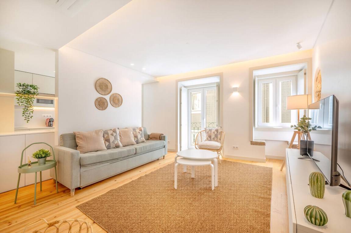 65 M² Apartamento ∙ 2 Habitaciones ∙ 4 Huéspedes - Lisboa