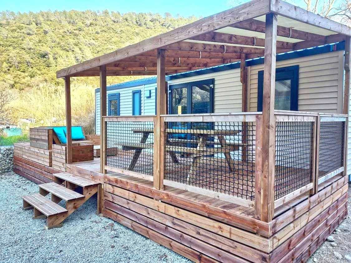 28 M² Camping ∙ 3 Chambres ∙ 6 Personnes - Villeneuve-Loubet