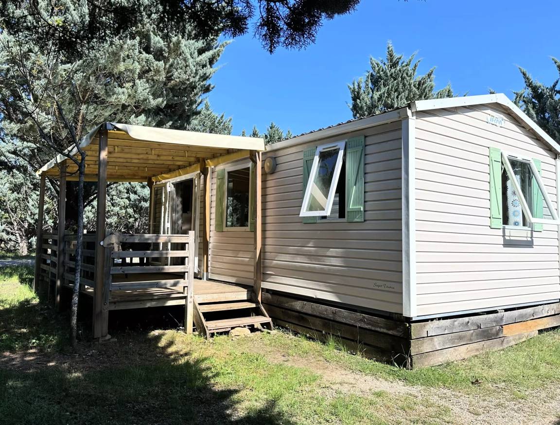 30 M² Mobilheim ∙ 2 Schlafzimmer ∙ 5 Gäste - Orpierre