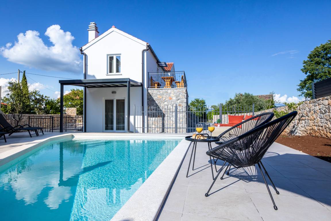 115 M² Villa ∙ 3 Chambres ∙ 8 Personnes - Krk