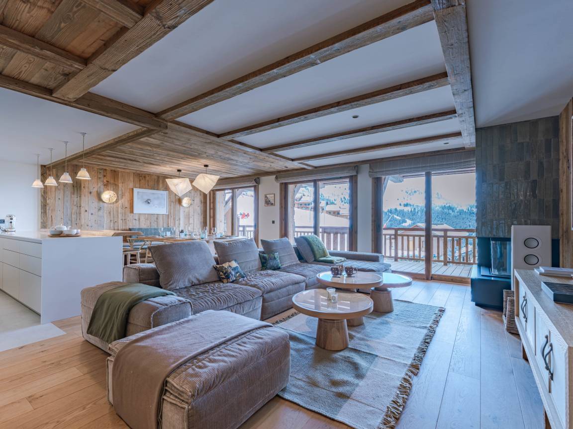 111 M² Apartment ∙ 3 Bedrooms ∙ 8 Guests - Méribel
