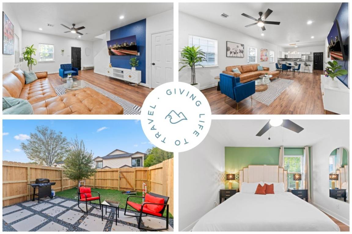 241 M² Casa ∙ 4 Habitaciones ∙ 12 Huéspedes - Houston, TX