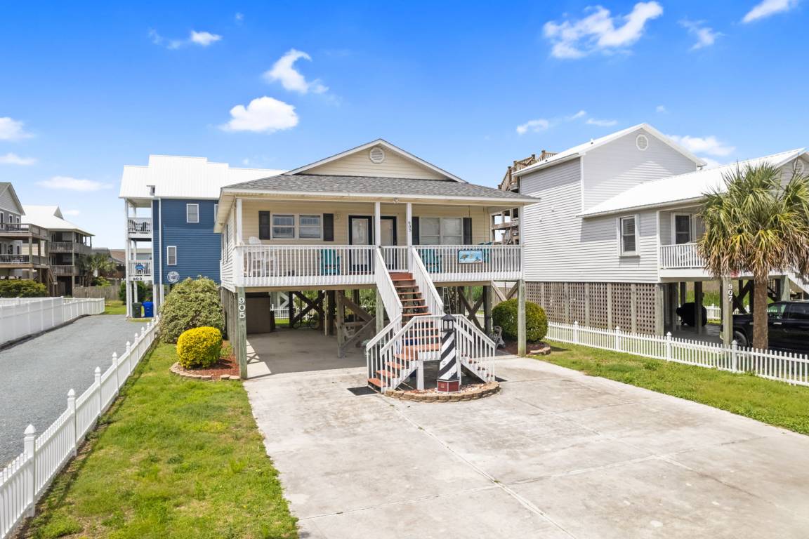 122 M² Maison De Vacances ∙ 3 Chambres ∙ 11 Personnes - Surf City, NC
