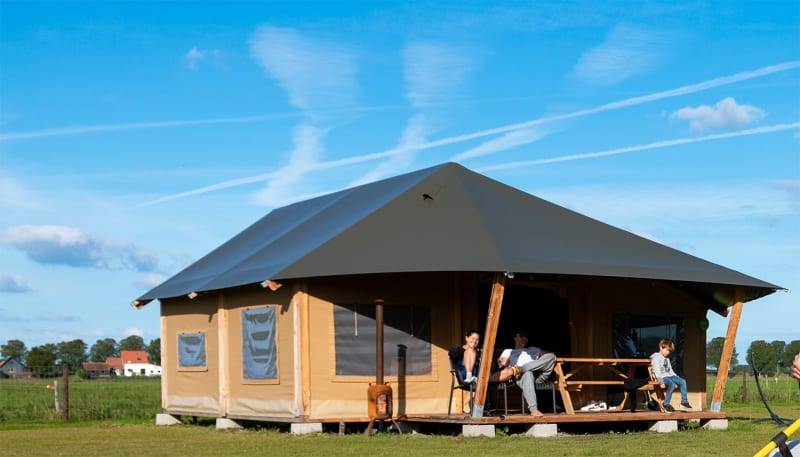 Tent ∙ 3 Bedrooms ∙ 6 Guests - Middelharnis