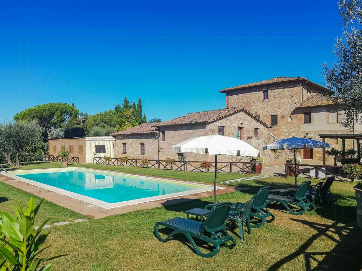 48 M² Ferienwohnung ∙ 1 Schlafzimmer ∙ 3 Gäste - Monteriggioni